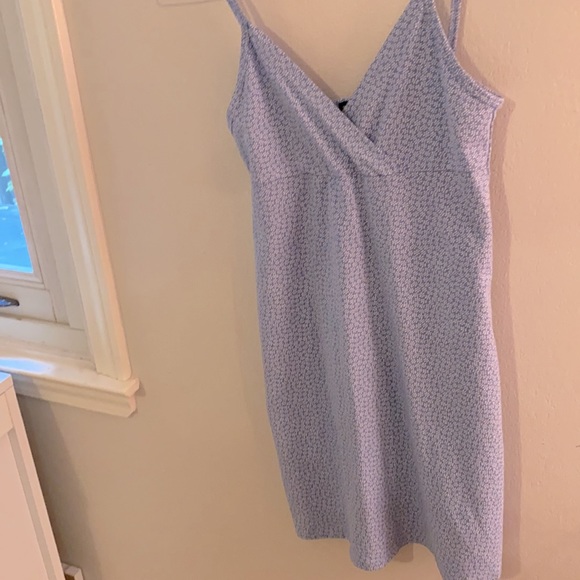 Brandy Melville | Dresses | Brandy Melville Blue Floral Sun Dress ...